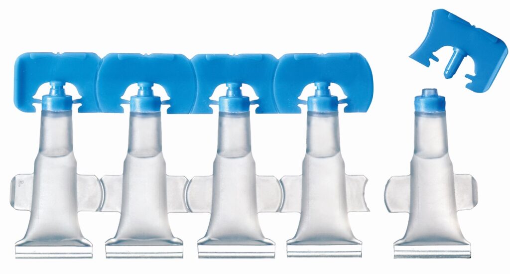 Pharmaceutical Bottles and Droppers: Bellow Bottles - Dual Chamber Bottle